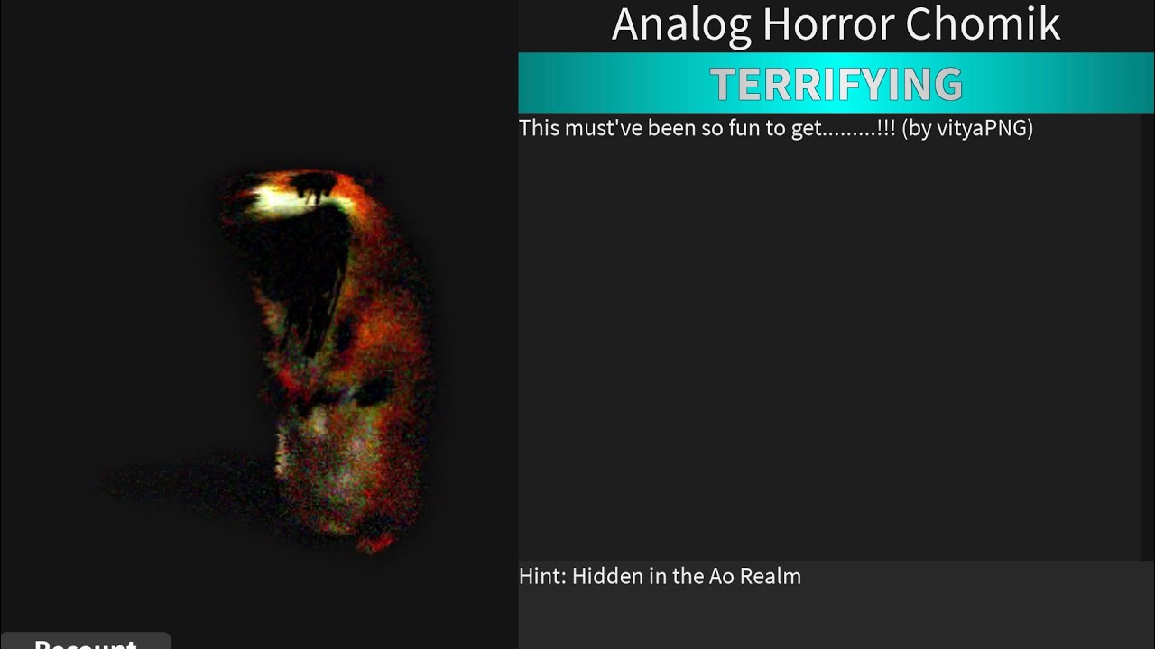 Analog Horror Chomik Tutorial (Ao Egg) | Find the Chomiks - YouTube