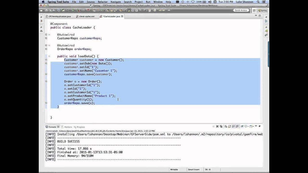 Webinar: Building Scalable Data Applications with Spring and GemFire ...