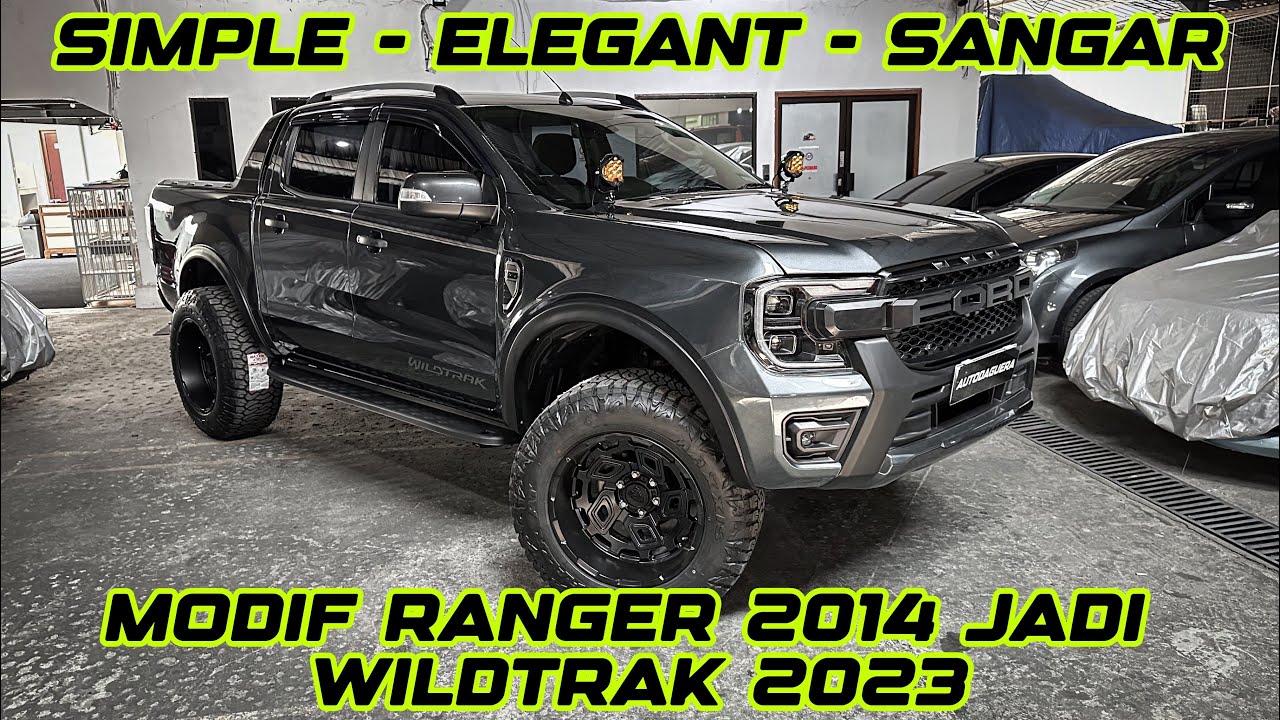 MODIFIKASI FORD RANGER 2014 JADI MODEL 2023 FBI AMERIKA - YouTube