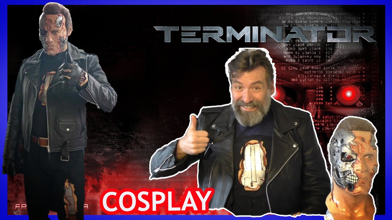 Kostümvorstellung: Terminator 2 T800 Cosplay - YouTube