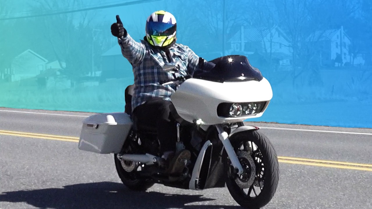 Getting Ready To Ride To Florida On The Biker Build Off VROD - YouTube