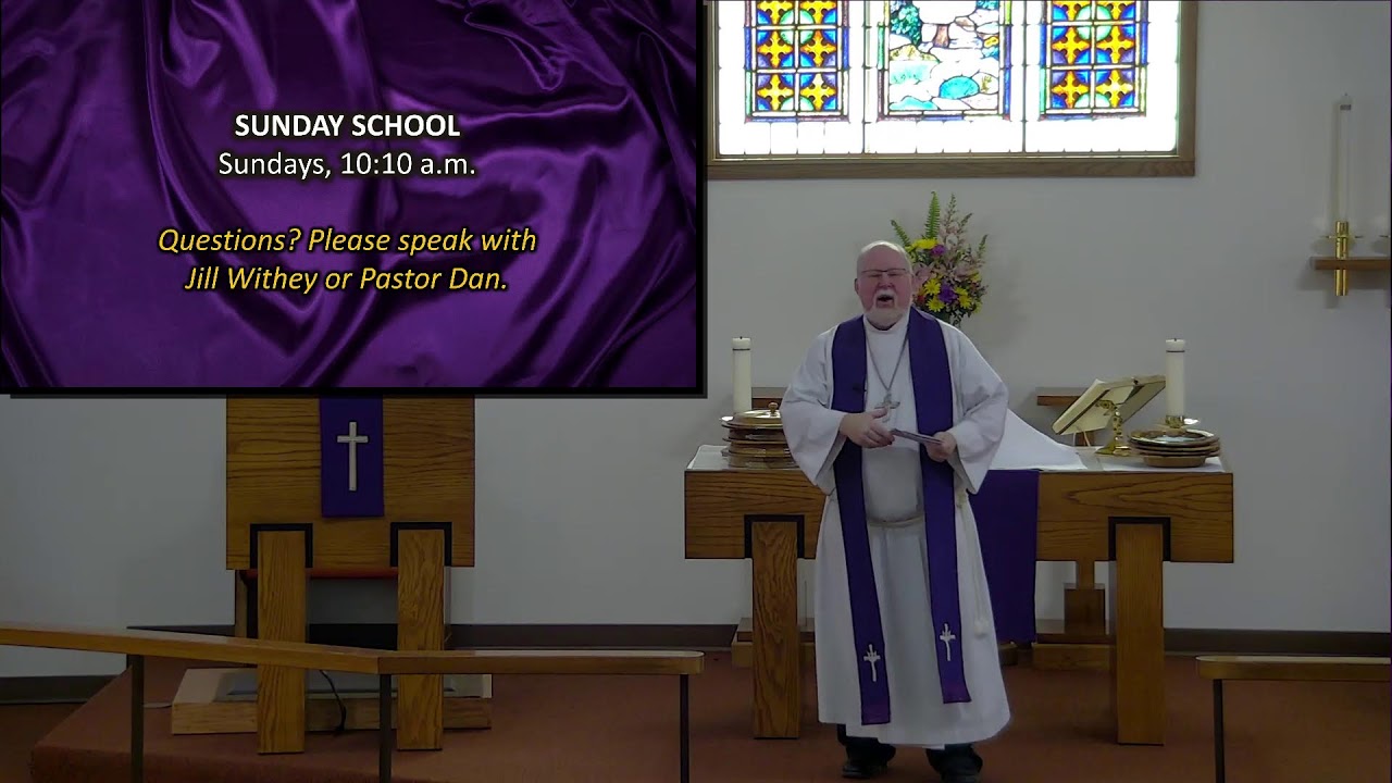 The Two Adams - Matthew 4:1-11 - First Sunday in Lent - YouTube