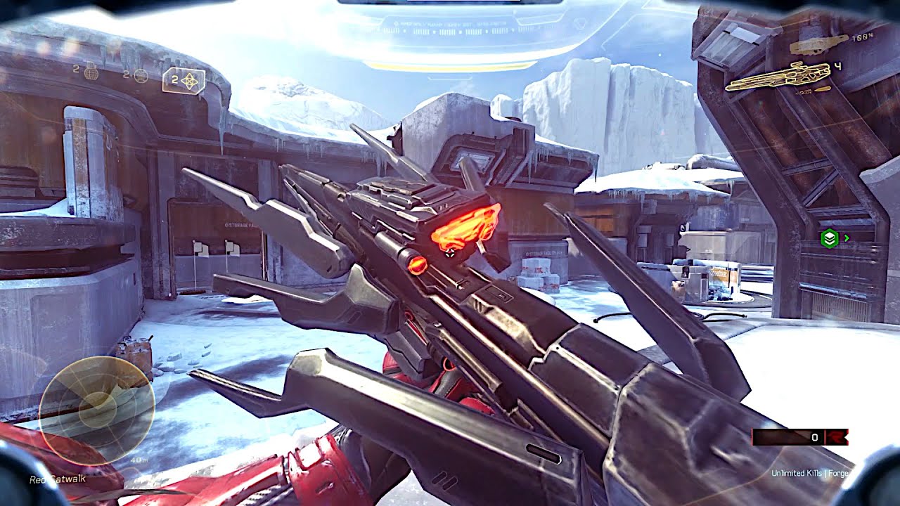 Halo 5 | Forerunner Weapons - 105 FOV - YouTube