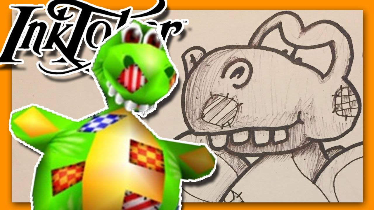 Mr. Patch│Banjo Kazooie Drawing Time Lapse│Inktober Day 21 - Big - YouTube