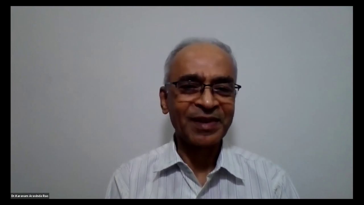 Patanjali Yogasutras - 07 by Dr Karanam Aravinda Rao - YouTube