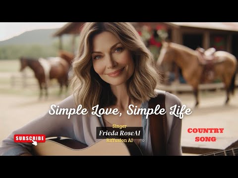 Simple Love, Simple Life ♡ New Country Song for Relaxing (Lyrics) - YouTube