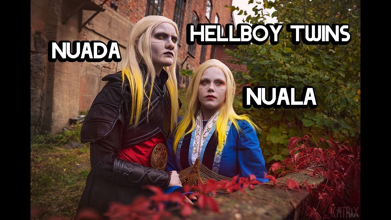 Hellboy elven twins cosplay showcase - YouTube
