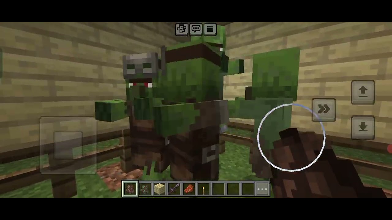 Minecraft (fighting villager) - YouTube