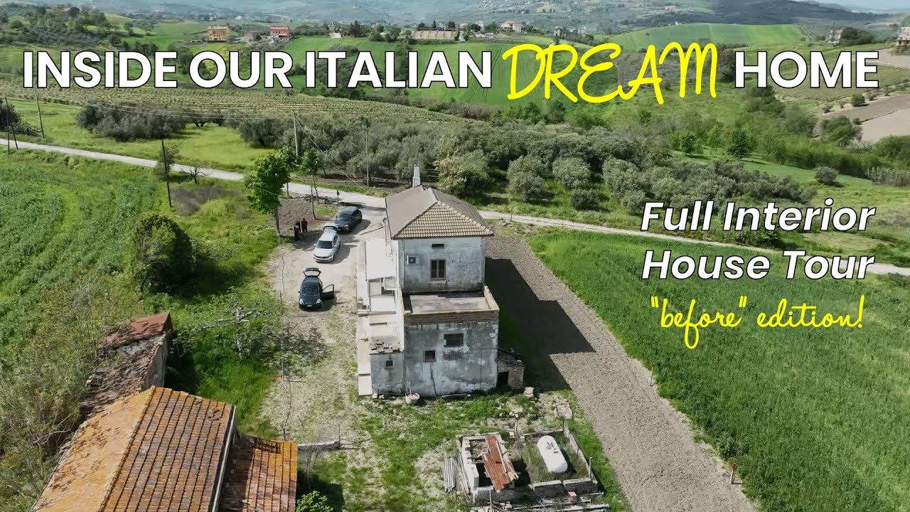 Inside Our Italian Dream Home | Full Interior House Tour - YouTube