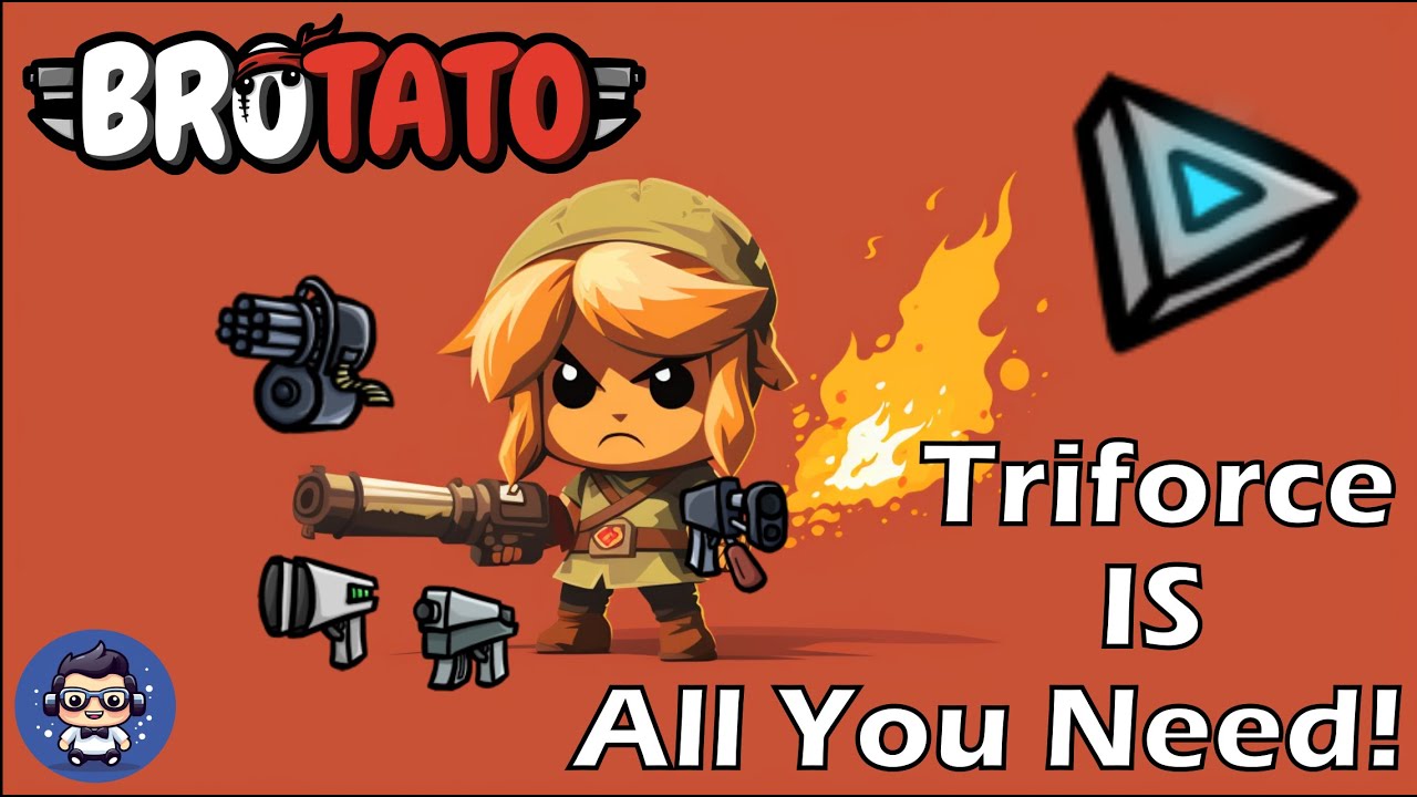 Brotato Well-Rounded - Triforce is All You Need! | Well-Rounded Danger ...