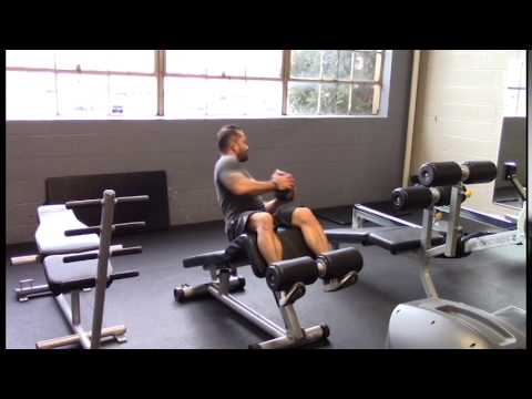 Decline Weighted Russian Twist - YouTube