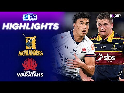 Highlanders v Waratahs Highlights | Round 13 | Super Rugby Pacific 2026