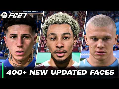 EA Sports FC 27 – ALL 433 New & Updated Player Faces