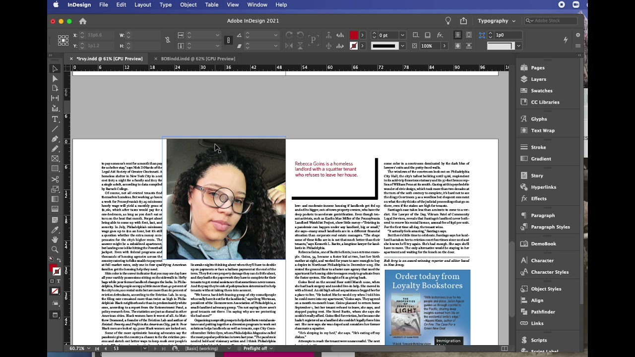 Using InDesign's Book Feature - YouTube