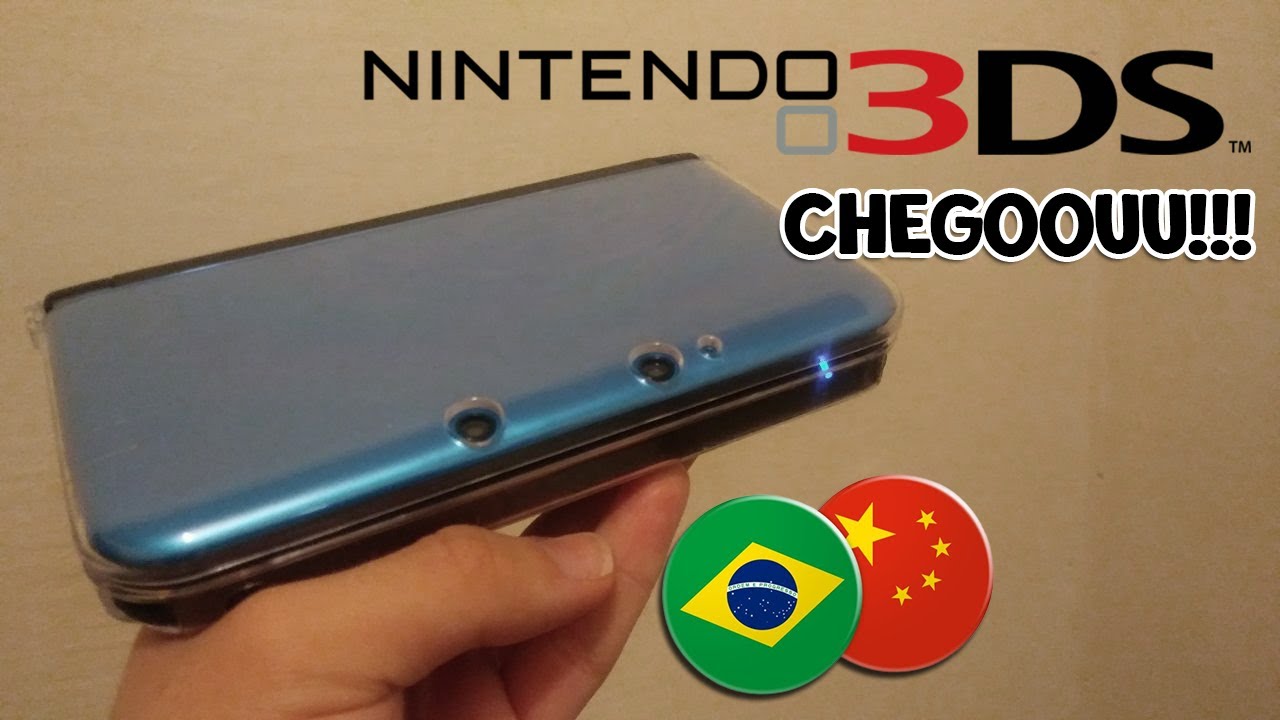 Finalmente recebi meu 3DS Da China... Deu Certo? // DGMoreira9 - YouTube
