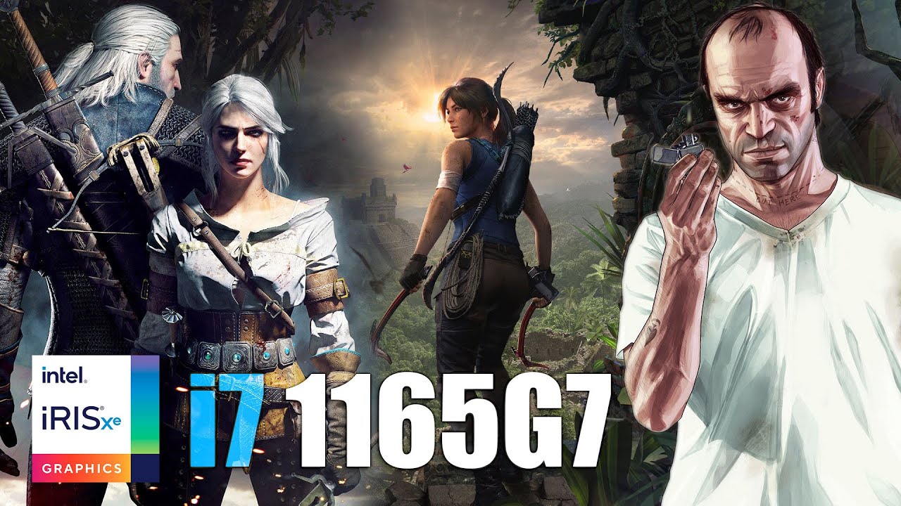 Intel i7 1165G7 Laptop Iris Xe iGPU Test in 10 Games - YouTube
