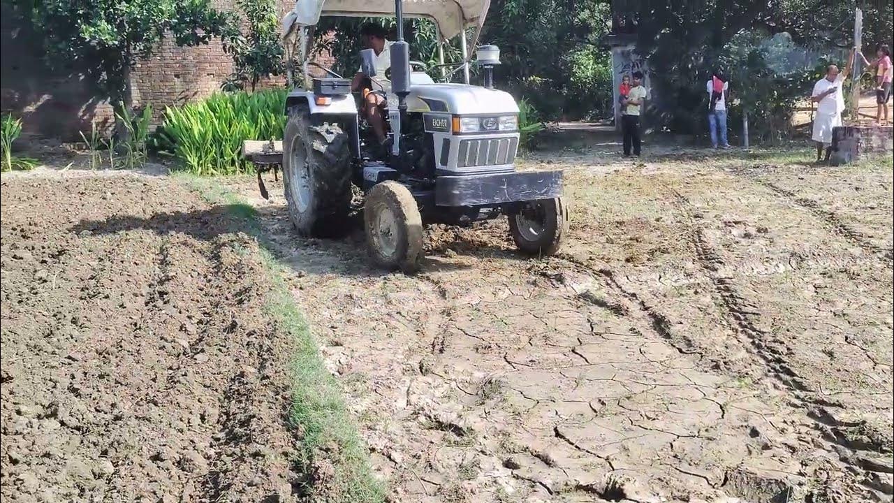 First time Tractor chalaya khet mein | Tractor se khet ki jutai | tractor se khet kaise jodte ...