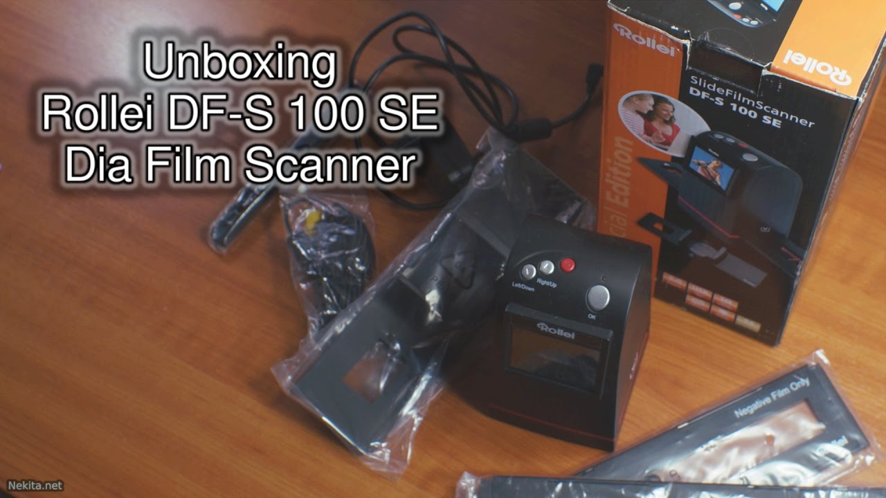 Unboxing Rollei DF-S 100 SE Dia Film Scanner - Part 1 of 2 - YouTube