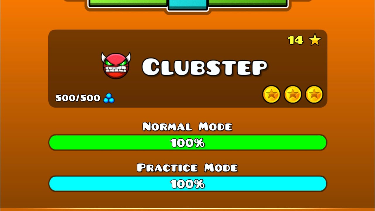 Clubstep 100% (With Coins) - YouTube