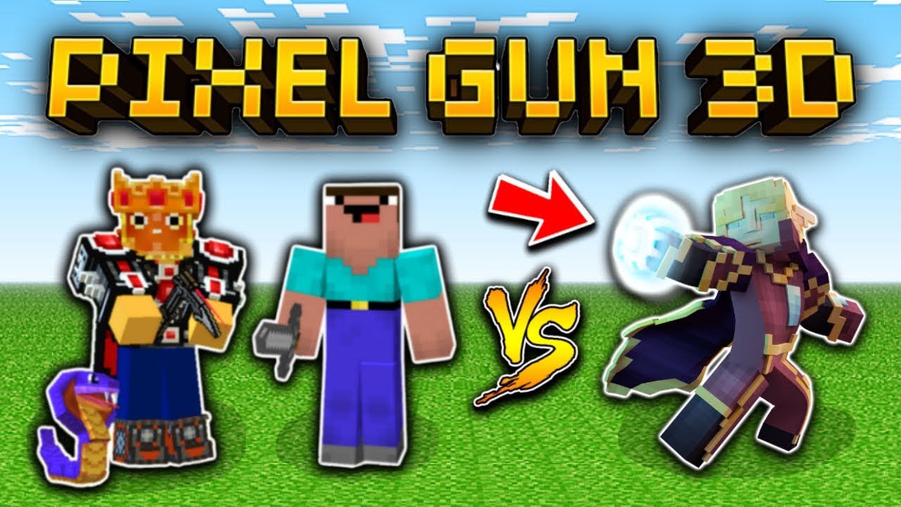 10 Types of PG3D Players! (Pixel Gun 3D) - YouTube