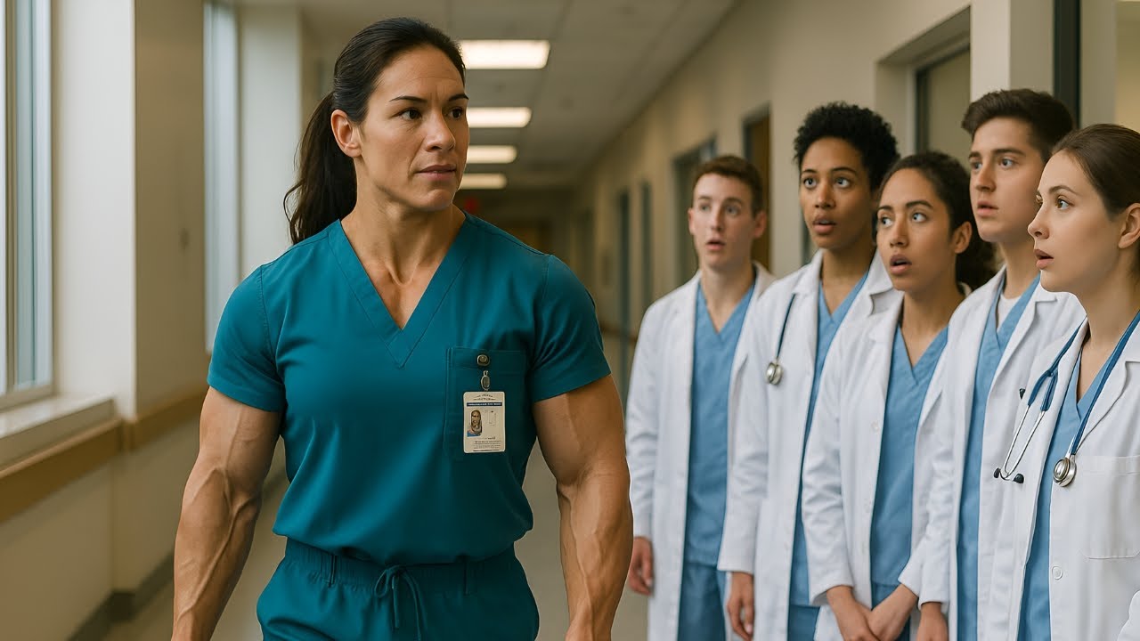 What Happens When Nurses Are Super Strong? AI Female Muscle Mommy - YouTube