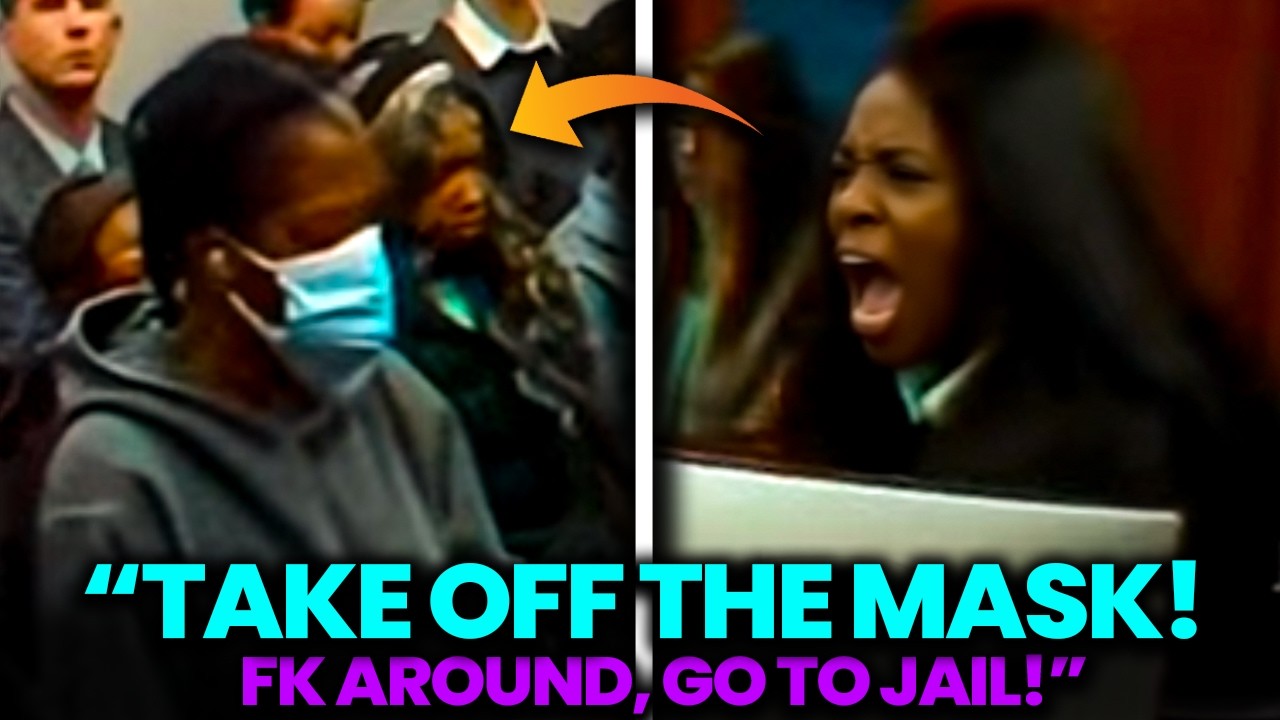 DISRESPECTFUL Woman Covers Her Face in Court—Judge ERUPTS Take It OFF ...
