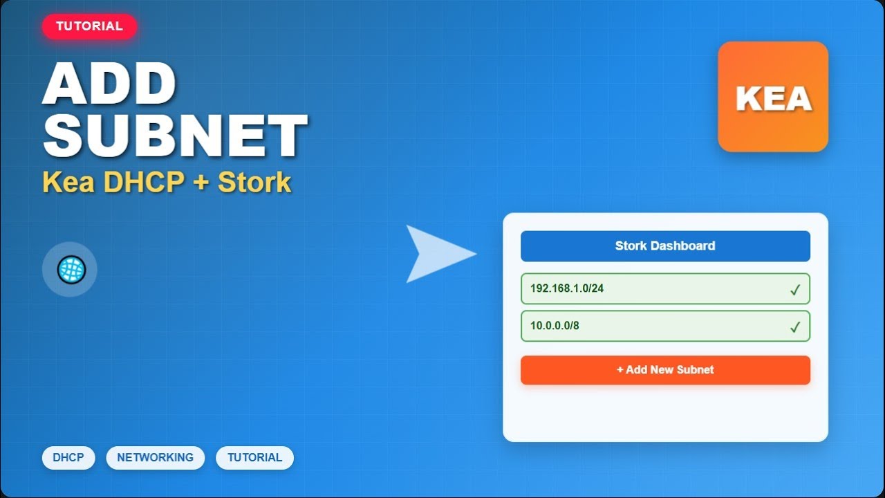 How to Add Subnet in Kea DHCP using Stork Dashboard | Step by Step ...