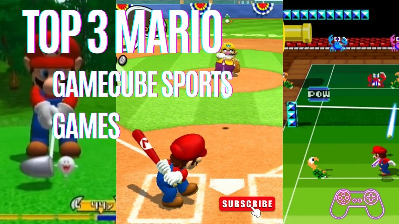 Top 3 Mario Sports Games on the Nintendo GameCube - YouTube