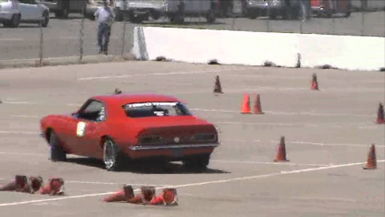 Super Chevy Show Autocross TCI Camaro - YouTube