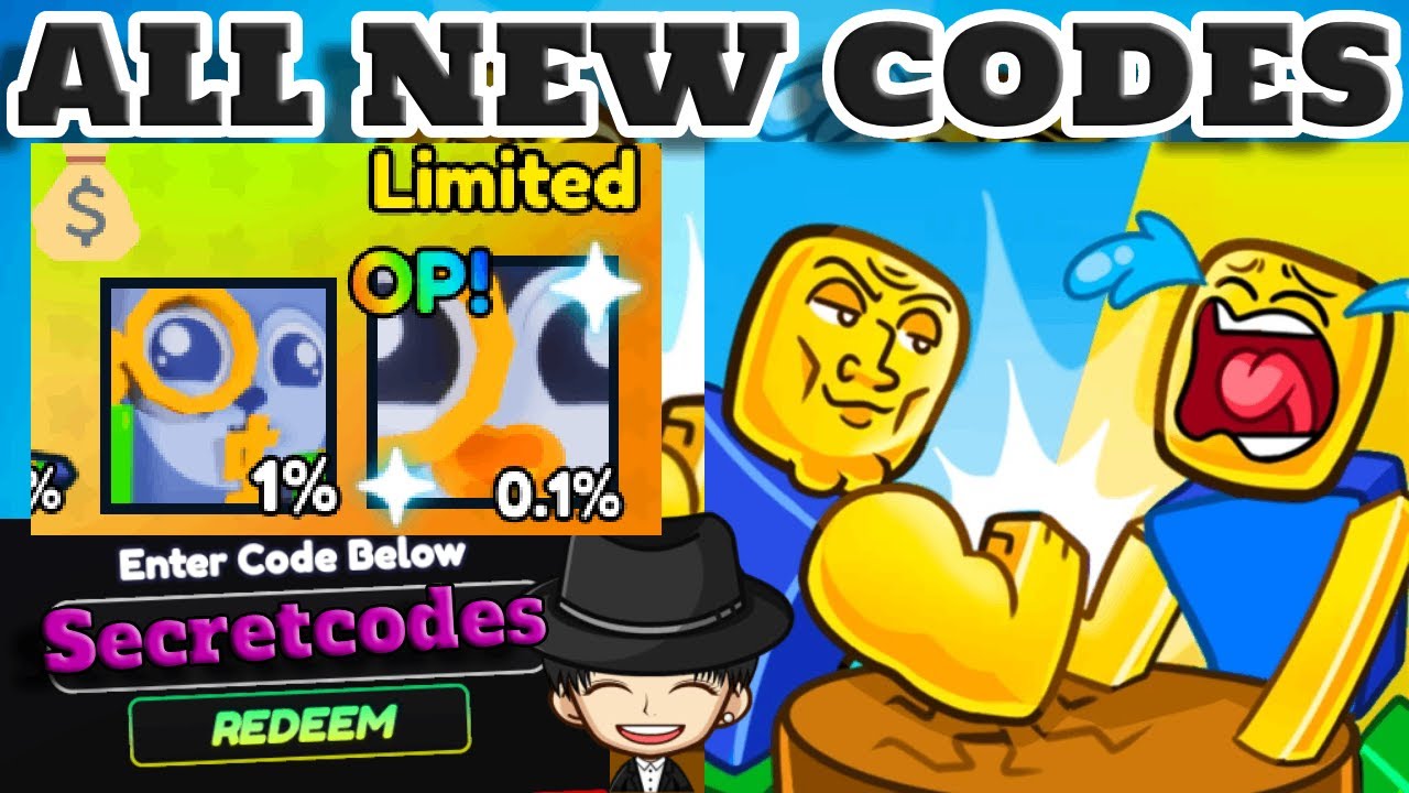 ARM WRESTLE SIMULATOR ALL *NEW* CODES FOR JULY 2024 - ROBLOX ARM ...