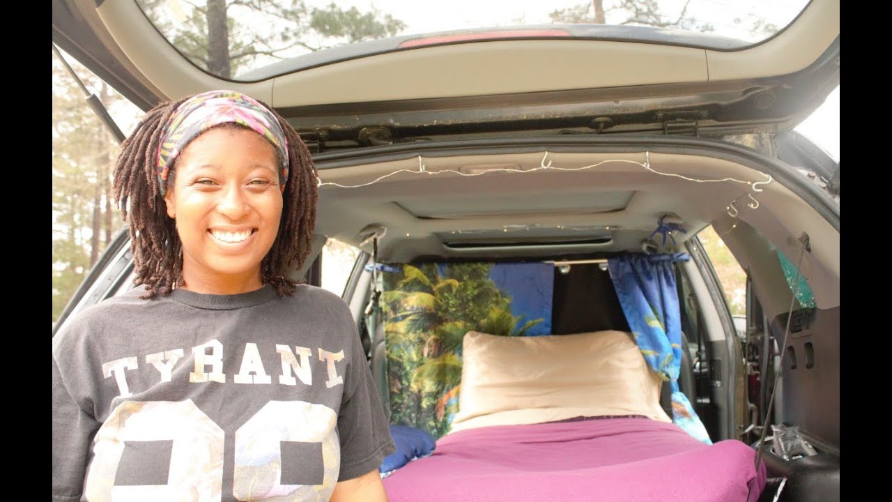 SOLO Black Female VAN LIFE in a “NO BUILD”/Minimal Setup | SUV ...