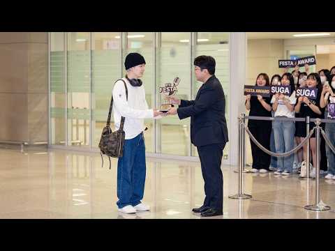 5 Minutes Ago! Suga BTS got this surprising thing when he arrived in Korea