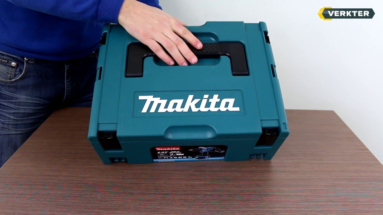 Skruvdragare/borr Makita DDF481RTJ - 18 V + Kaira isborr för pimpling ...