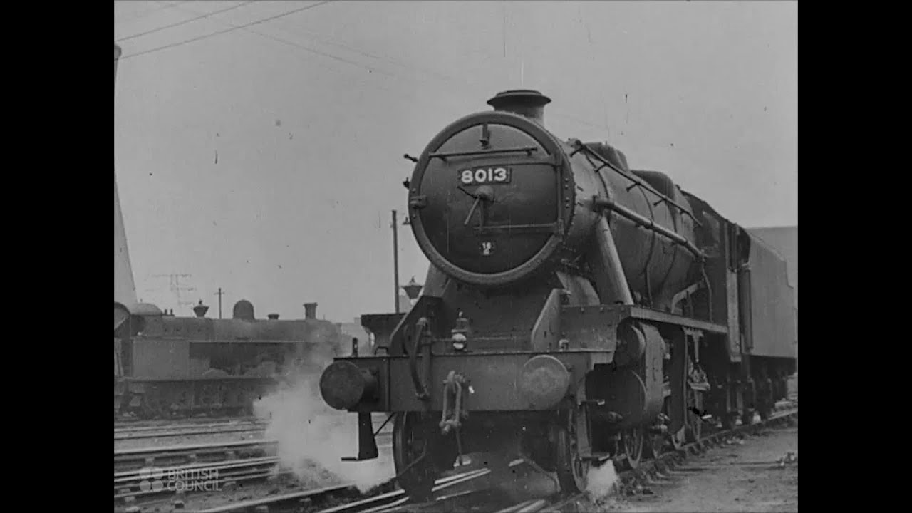 Trains: Building A Steam Locomotive - 1941 - CharlieDeanArchives ...
