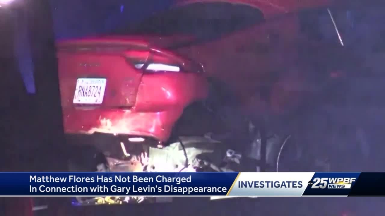 Matthew Flores not charged in connection to Levin's dissapearance - YouTube