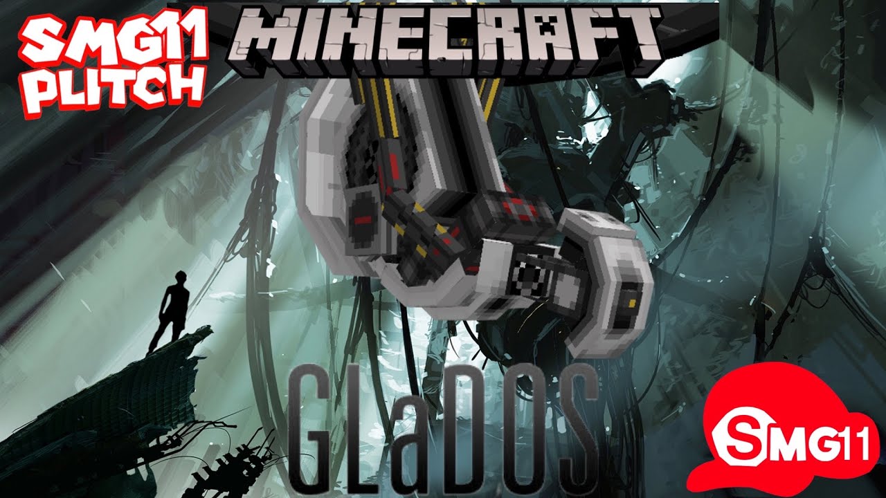 Portal 2 Glados damaged in Minecraft - YouTube