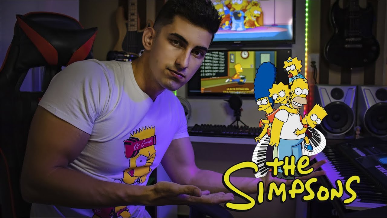 The Simpsons Theme Completo - Teclado/Piano - YouTube