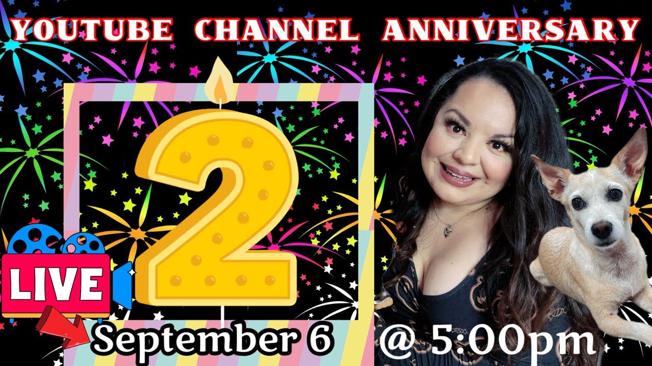 2 YR ANNIVERSARY YOUTUBE CHANNEL SPECIAL 🥳 LIVE! - YouTube