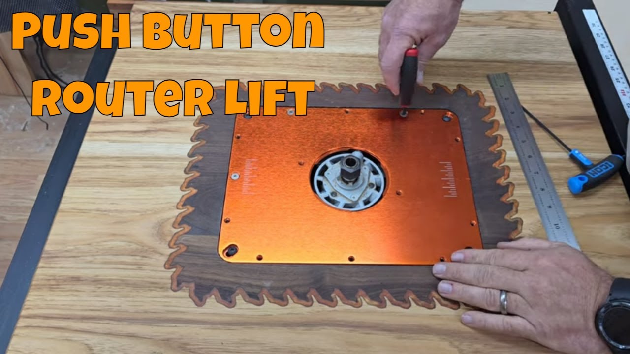 O'SKOOL Motorized Router Lift Systems - YouTube