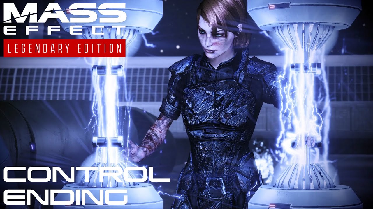 Mass Effect 3 Legendary Edition ENDING: Control - YouTube