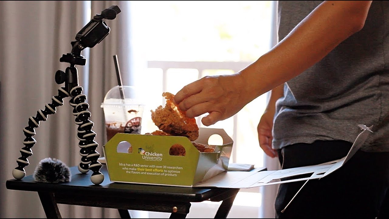 Best GoPro HERO 5 Mic + Fried Chicken ASMR Sound Test, Edutige ETM-001 ...