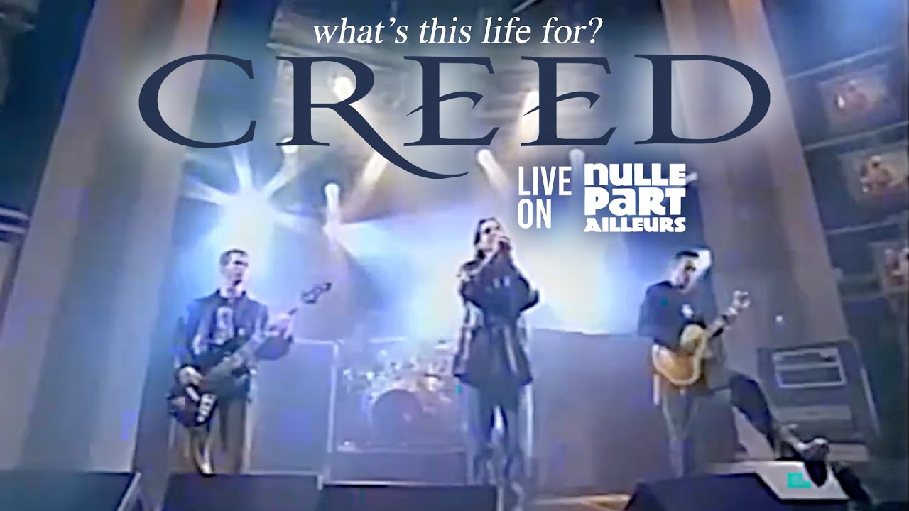 Creed - What's This Life For? (Live on NPA 1999) - YouTube