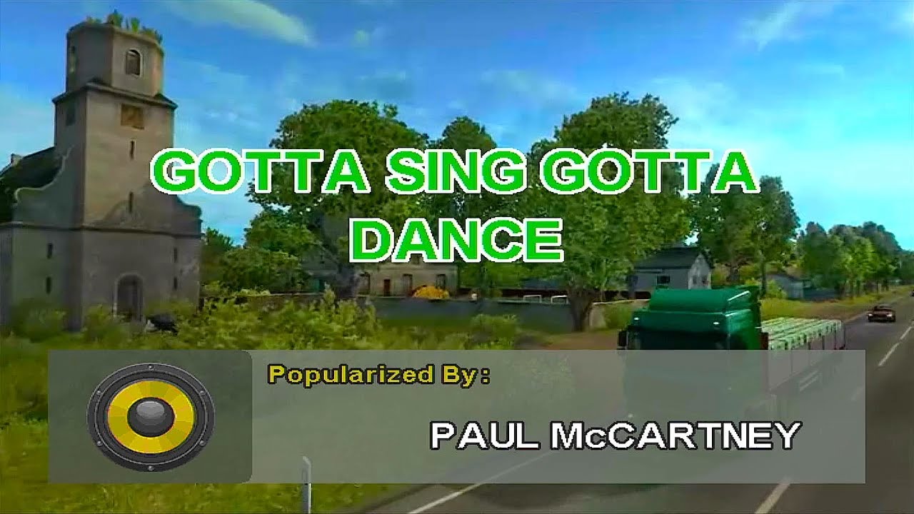 Gotta Sing Gotta Dance - Paul McCartney (MIDI Karaoke) - YouTube