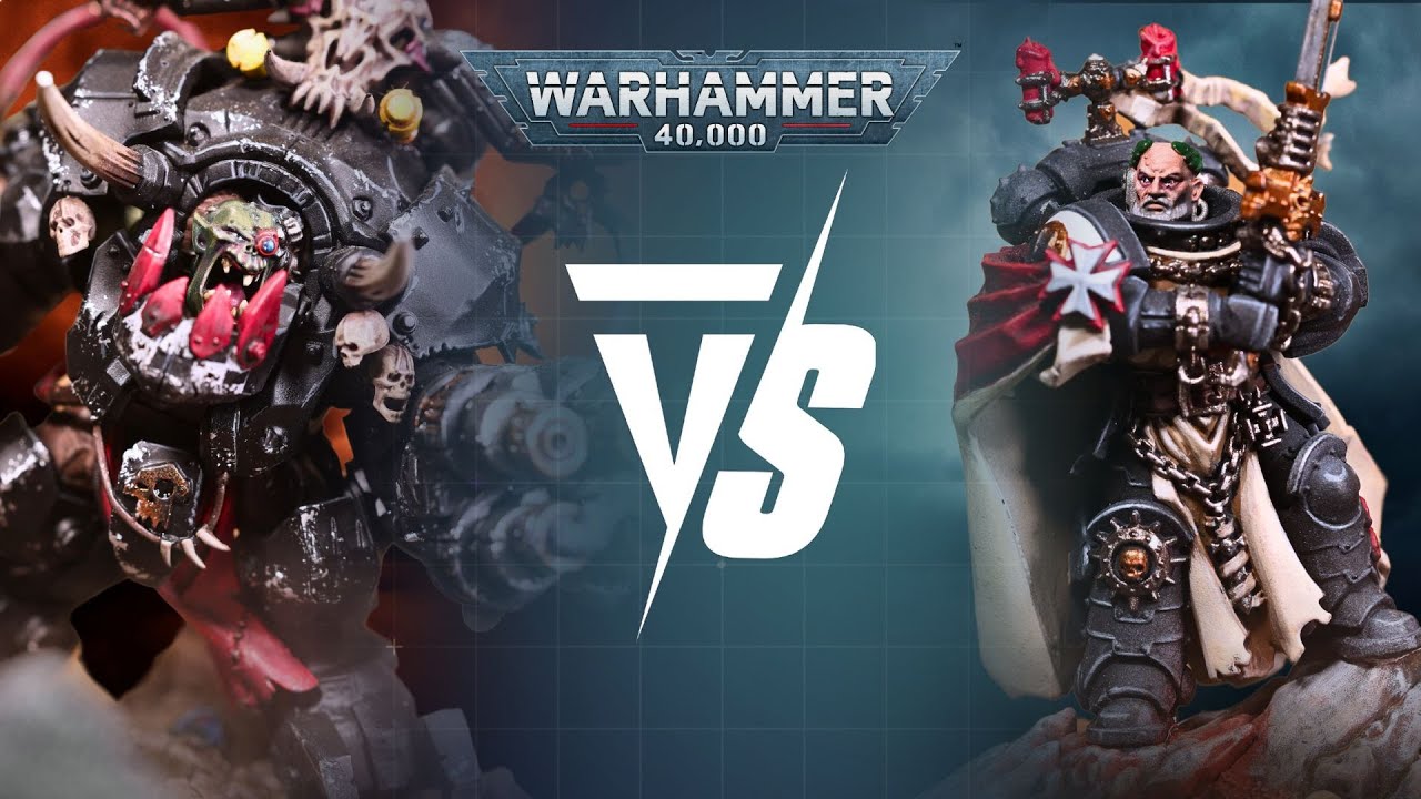 Warhammer 40k 10th Edition Live 2000pts Battle Report: Black Templars ...