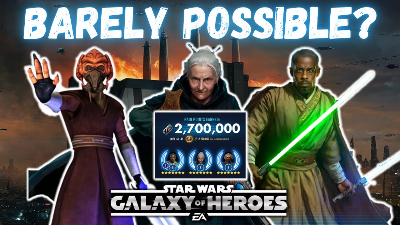 How to Max Out an R8 Run with Just Three Jedi Vanguard (It's Hard ...