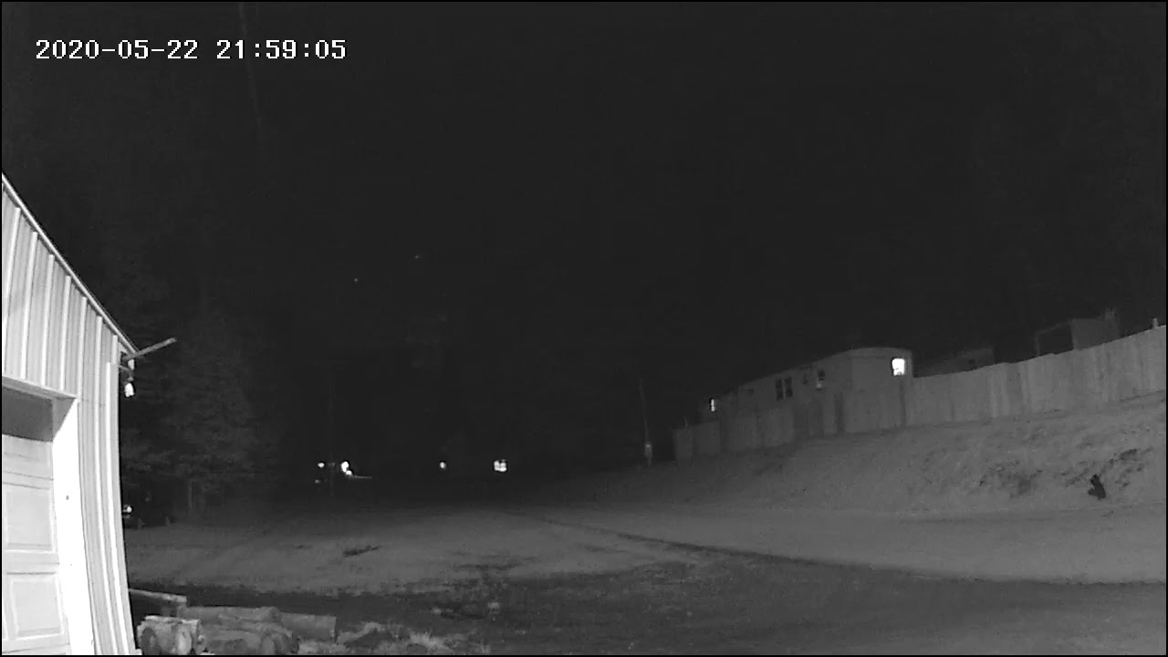 UFO CAUGHT ON CCTV SECURITY CAMERA - YouTube