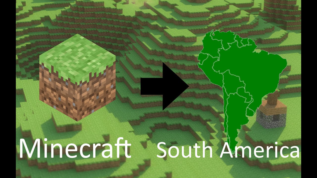 South America to Minecraft (Social Studies Project) - YouTube