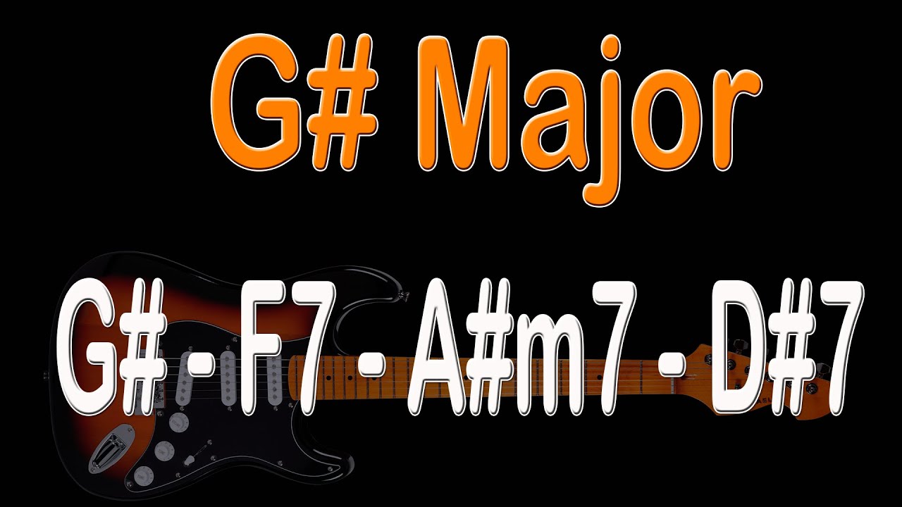 G# Major Jazz Backing Track Medium Swing 1 6 2 5 - YouTube