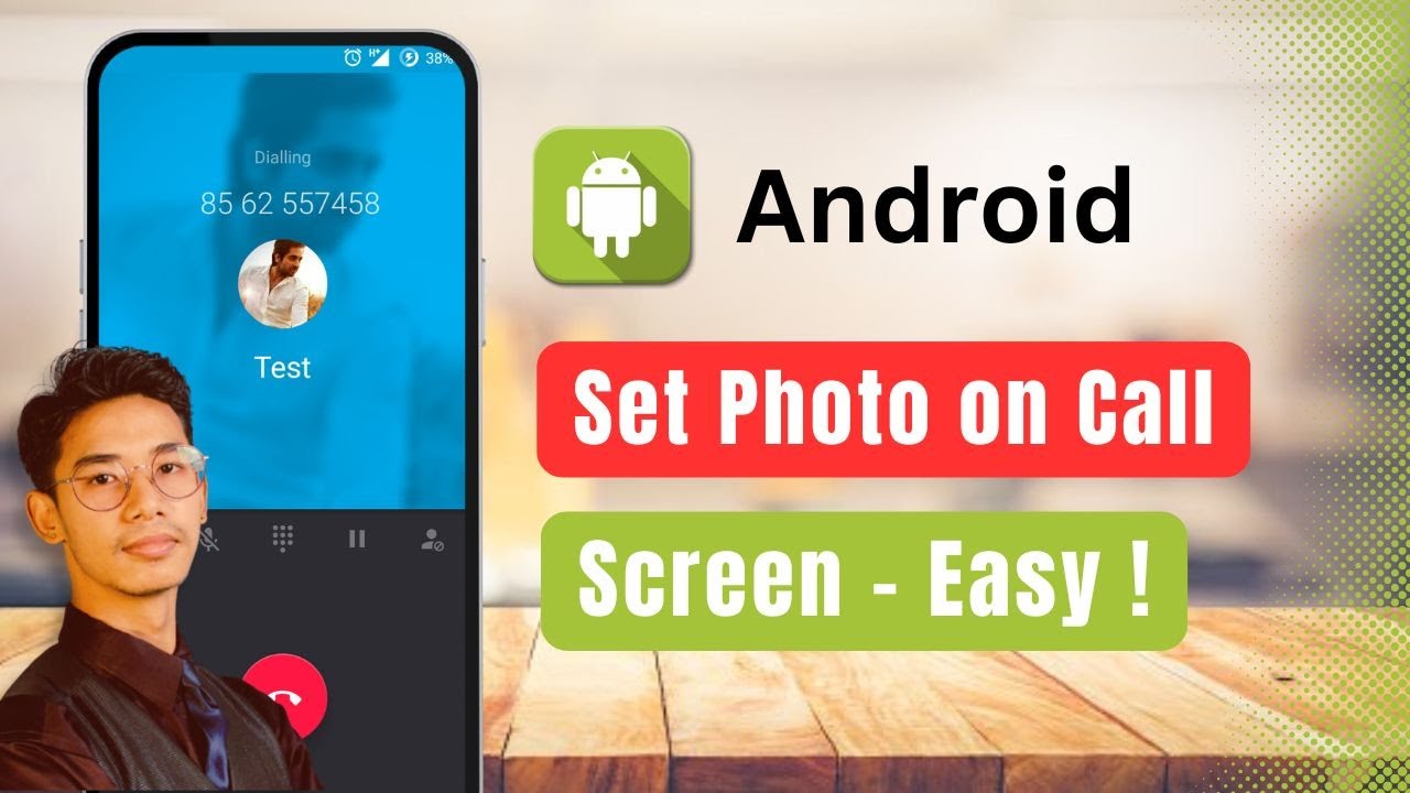 How to Set Photo on Call Screen ! - YouTube