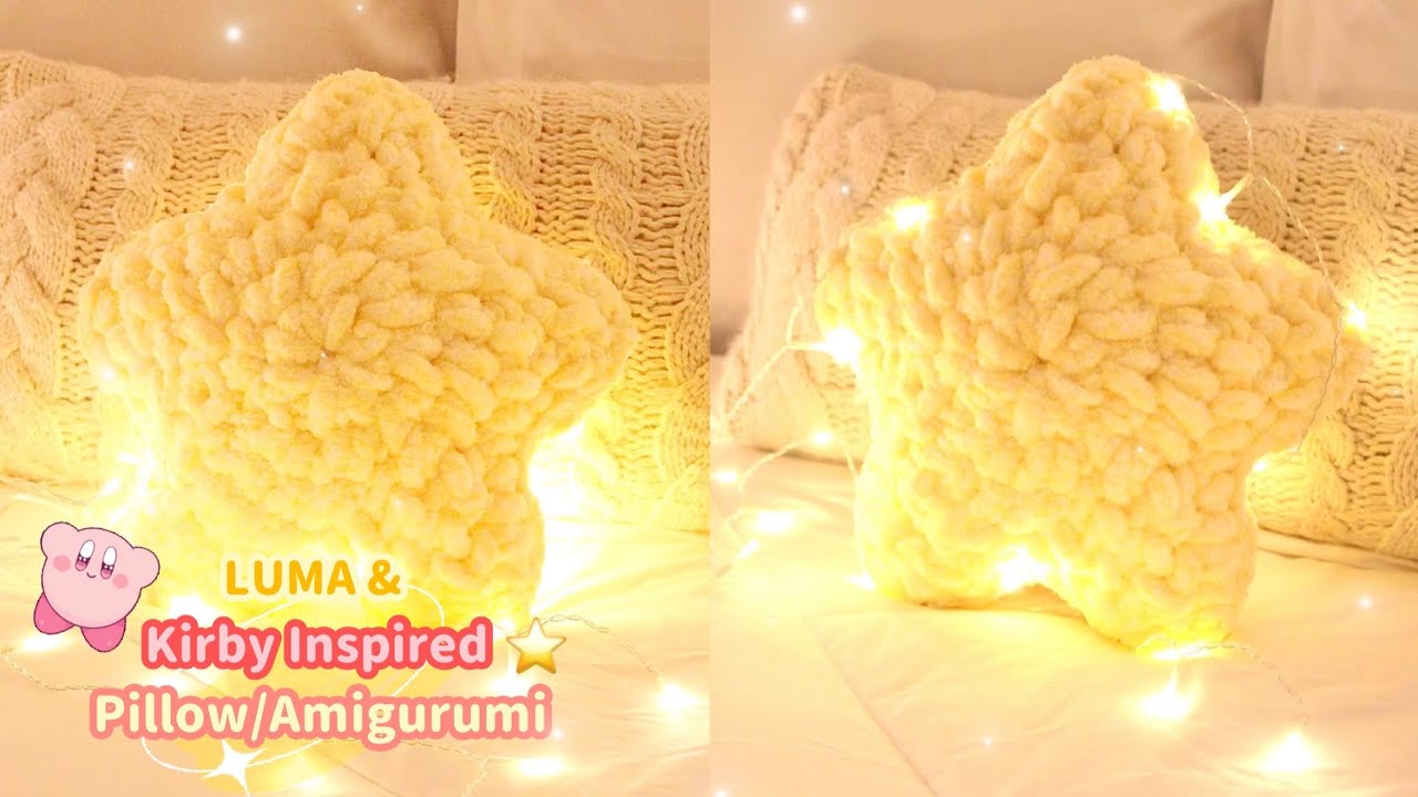 ⭐️ Kirby And Luma ⭐️ Inspired Pillow/Amigurumi | OfficiallyFrilled ...